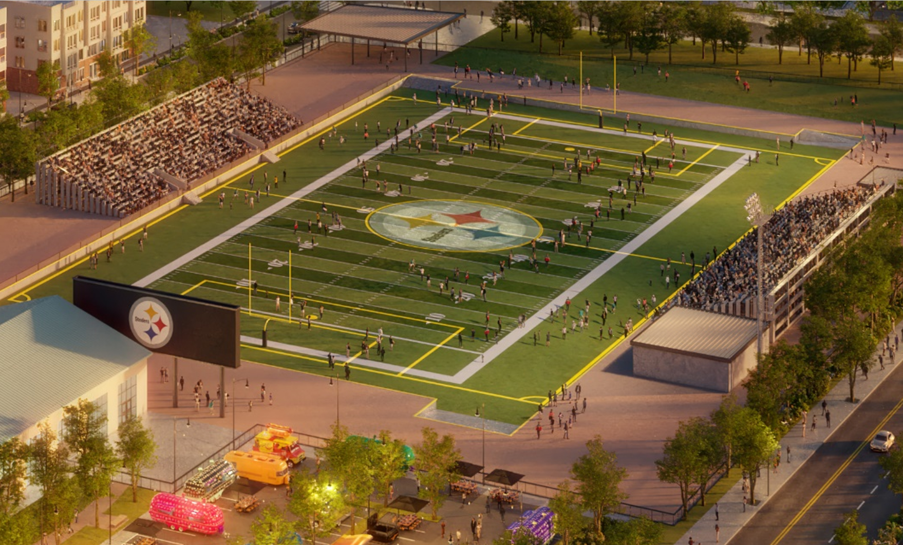 A New Steelers Field for Kids in Hazelwood Green - Richard King Mellon ...